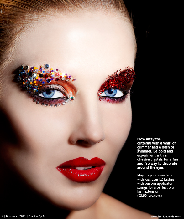 Luxe Holiday Makeup Statements Revealed Photos by Clara Copley